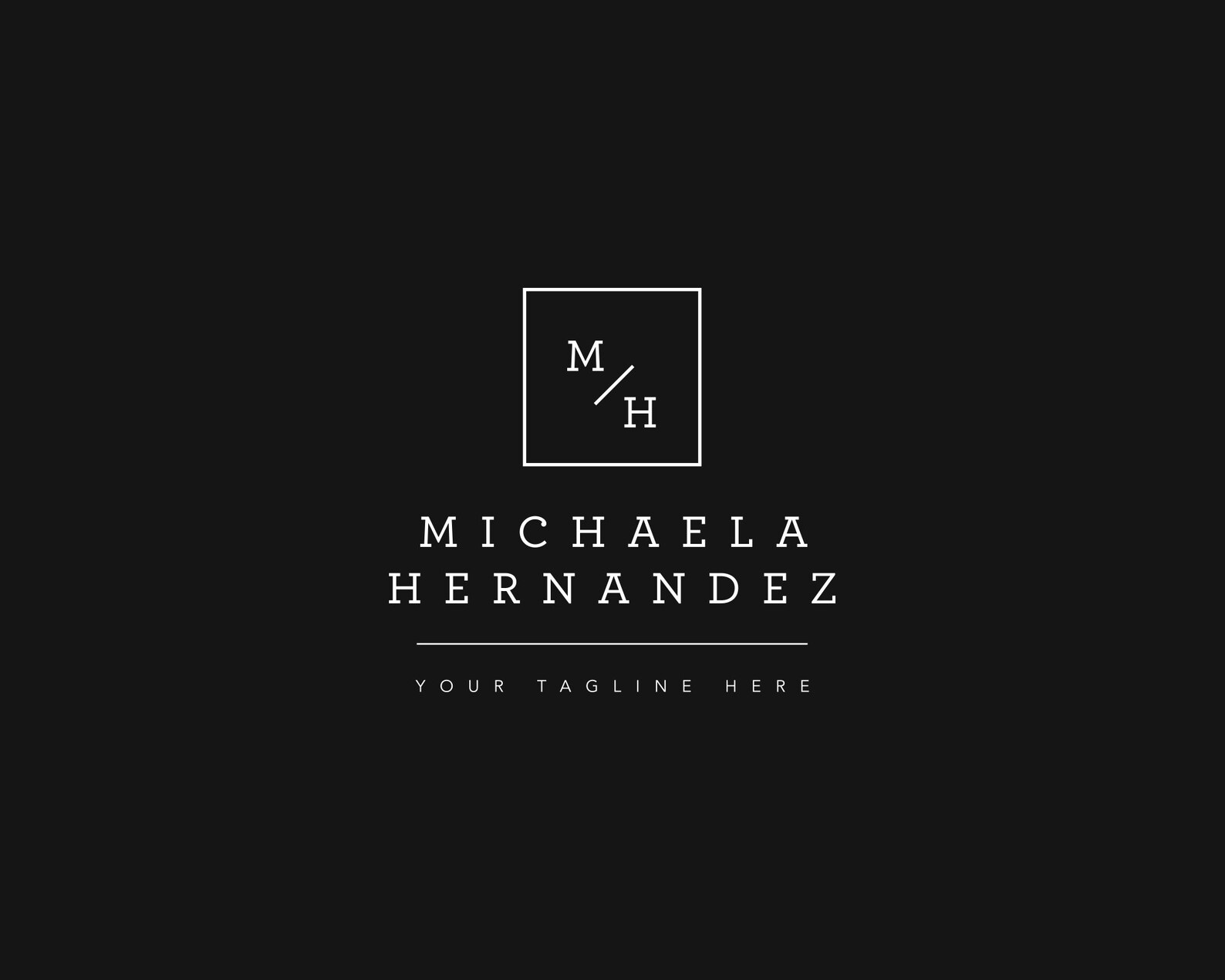 Minimal Rectangular Square Logo Design Minimal Modern Custom | Etsy