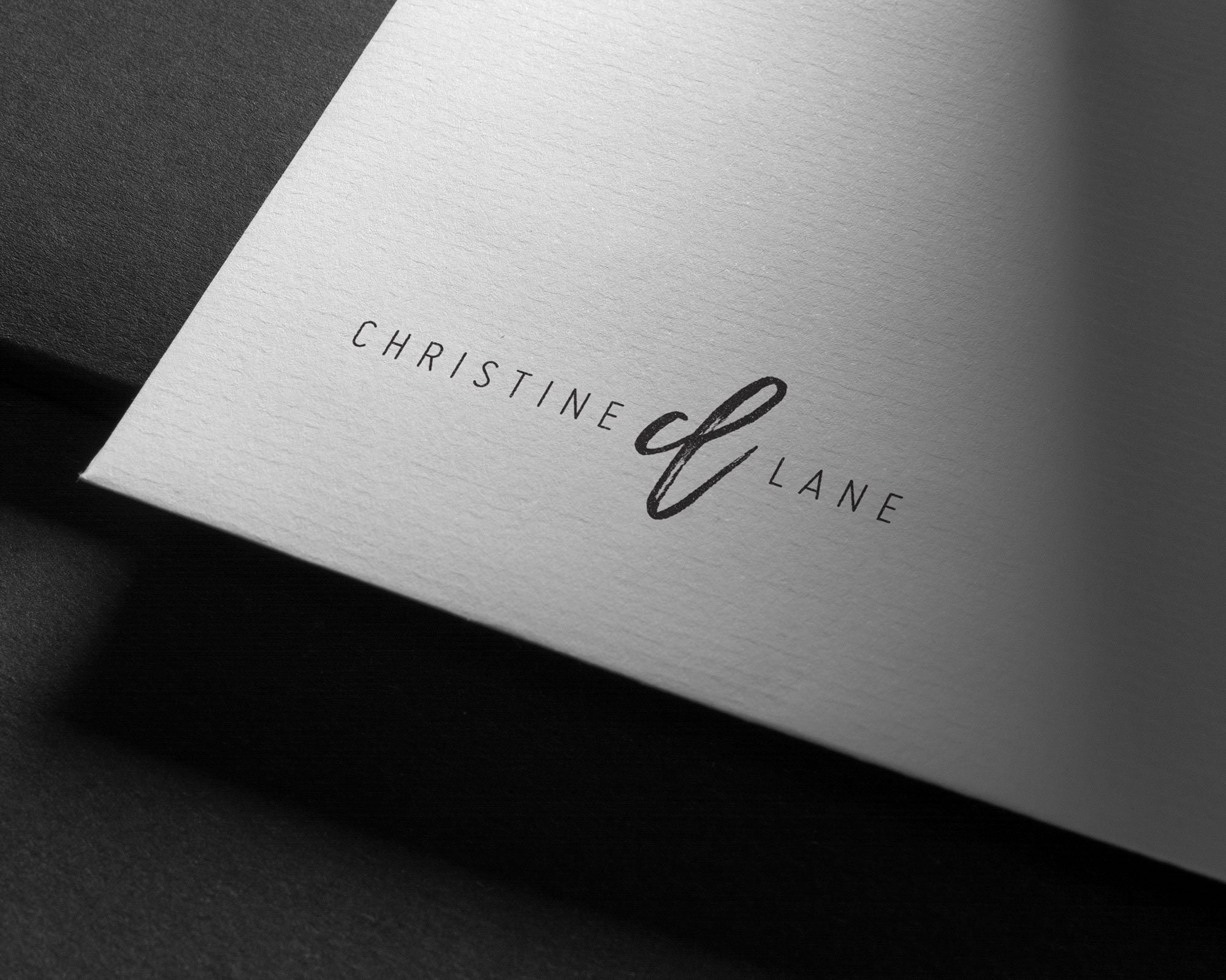 Signature Initials Logo Design Premade Simple Logo | Etsy