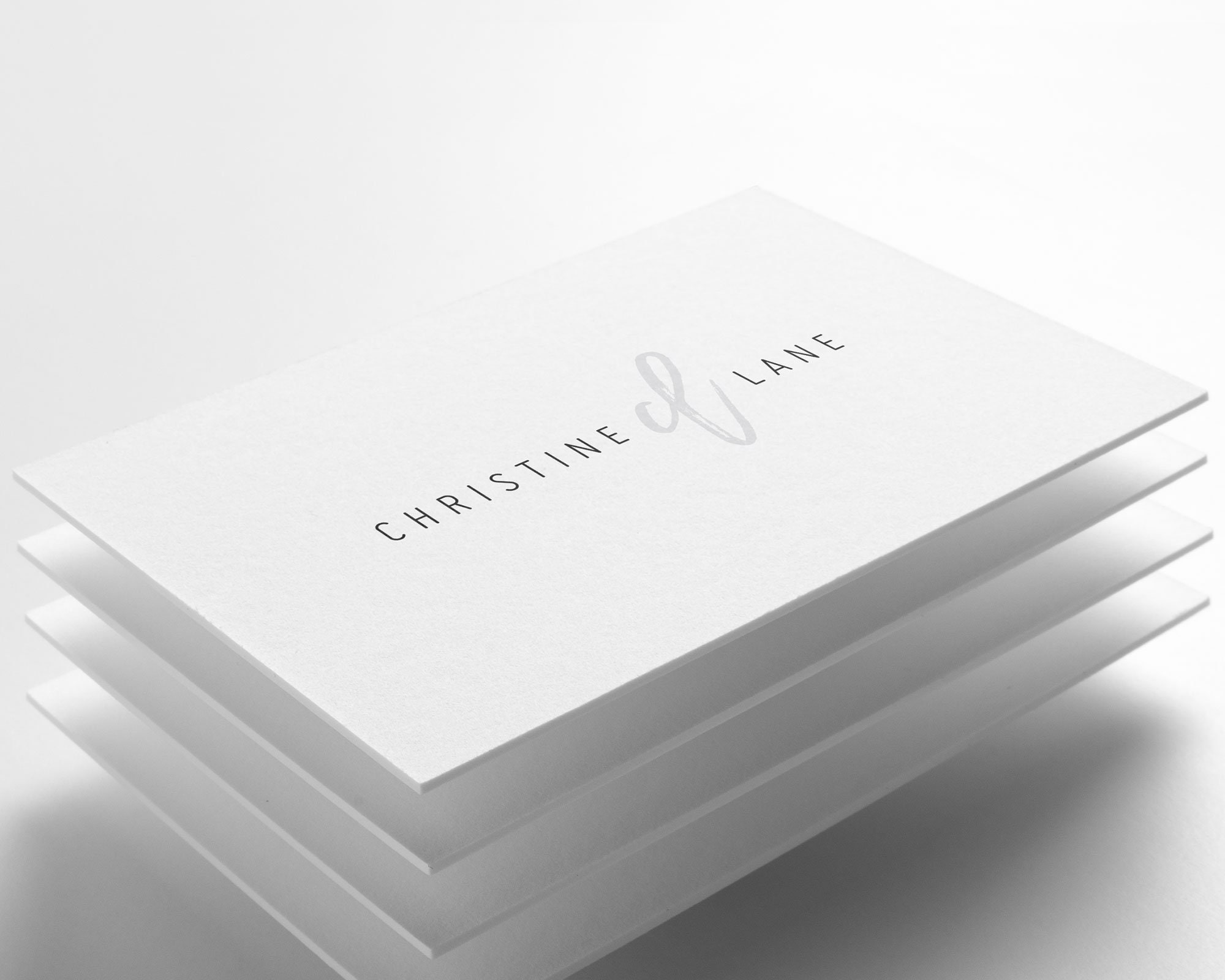 Signature Initials Logo Design Premade Simple Logo | Etsy