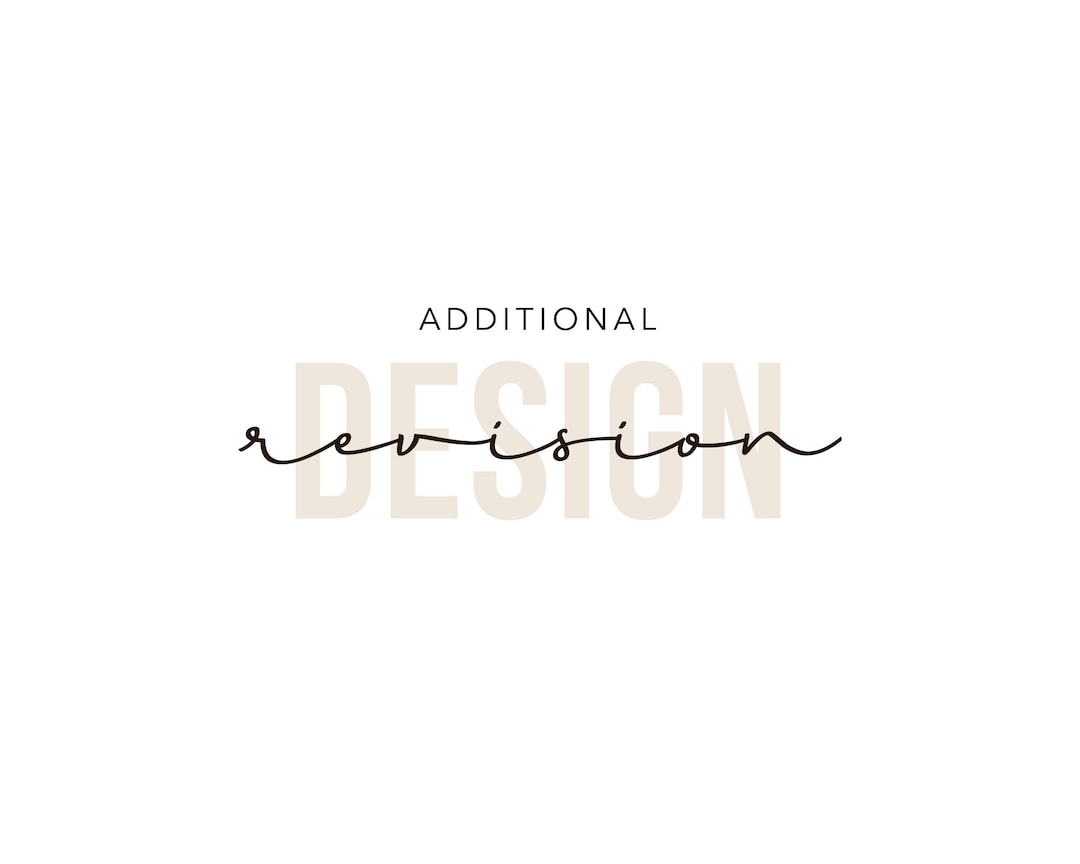 Custom Logo Design, Graphic Design Logo Package, Logo Add-on - Extra ...