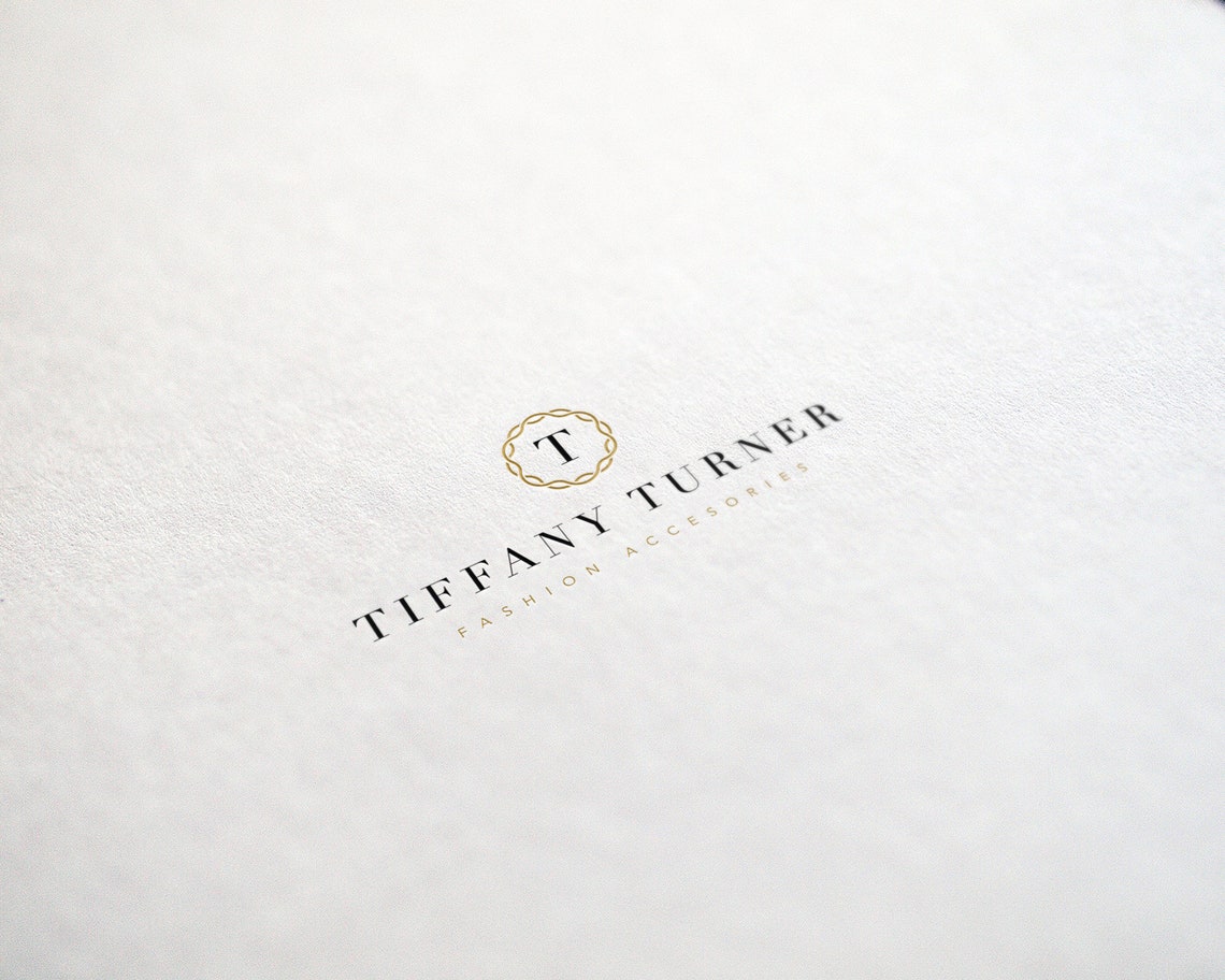 Gold Business Logo Gold Logo Design and Watermark Gold Logo | Etsy