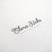 Modern Watermark Logo Text Only Calligraphy Logo Design - Etsy