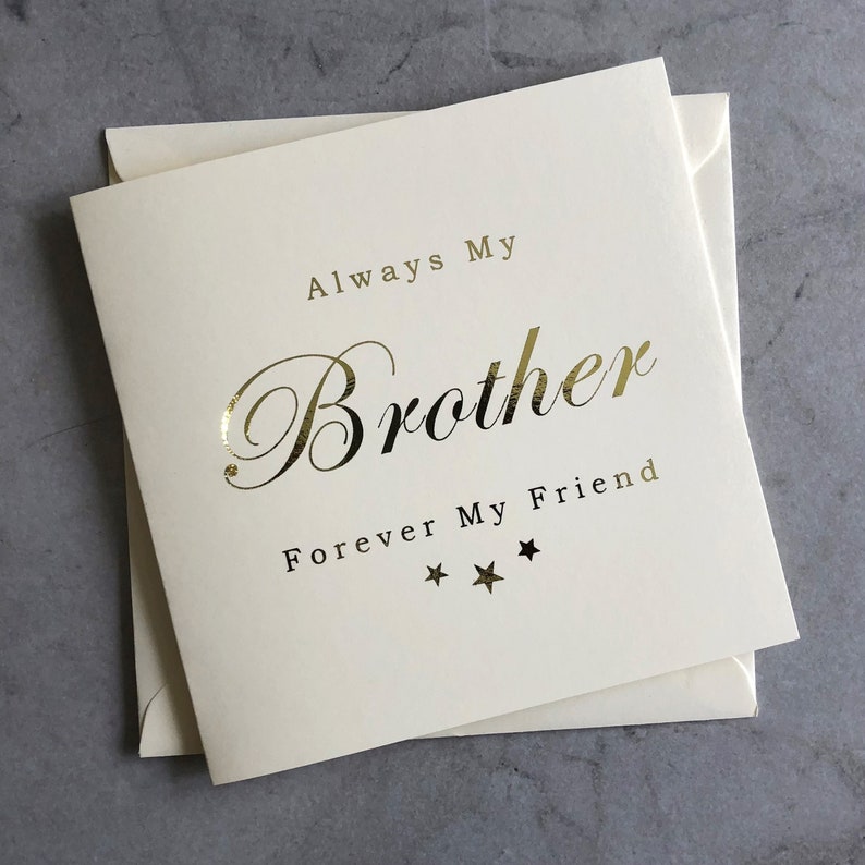 Brother Birthday Card Birthday Brother Card Birthday Card | Etsy