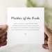 Poem Mother of the Bride Wedding Day Card - on My Wedding Day Card ...
