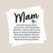 Mam Birthday Card Birthday Card for Mam Birthday Card Mam Printed Card ...