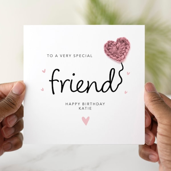 Friend Birthday Card - Etsy