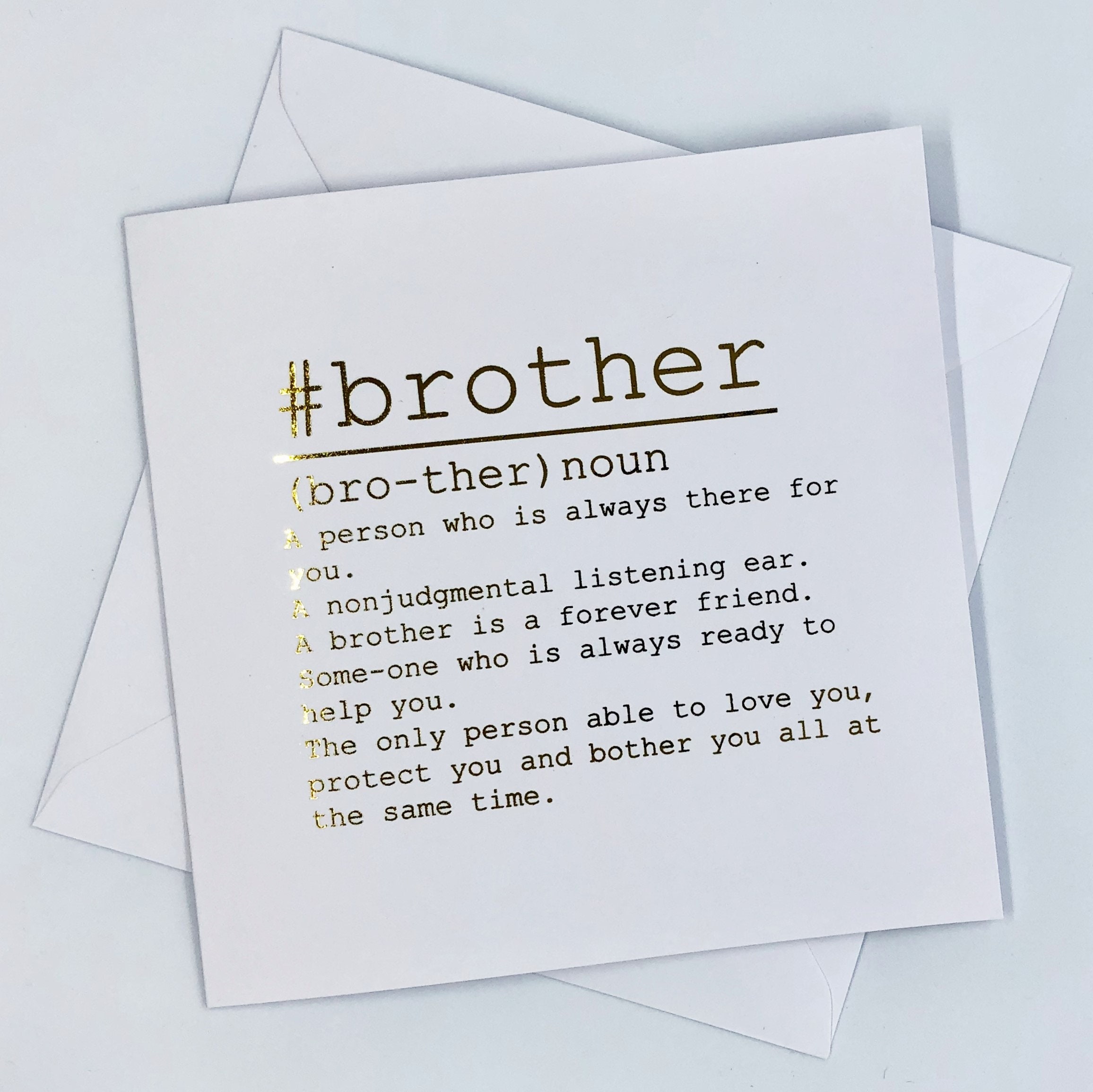 Birthday Cards For Brother