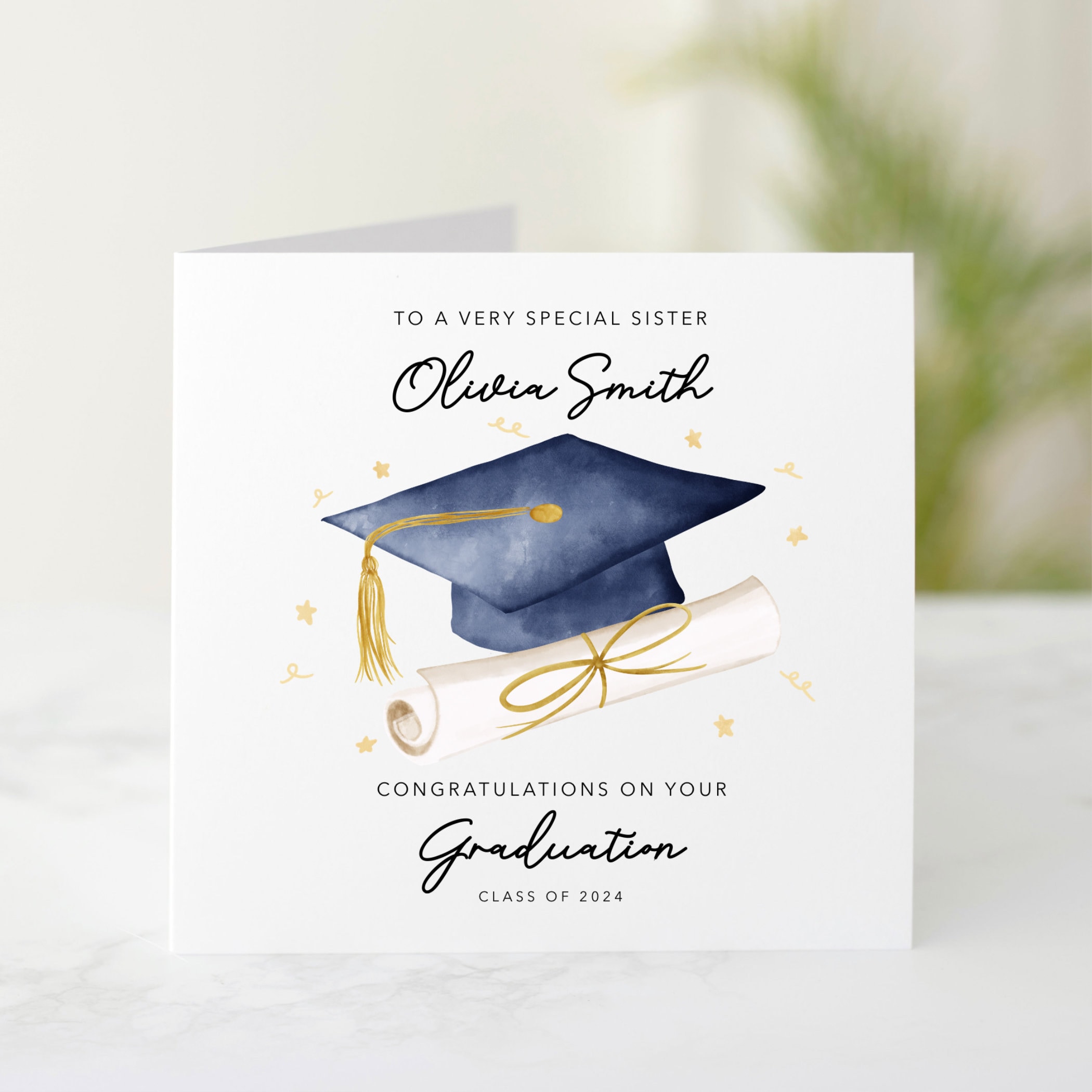 Sister Graduation Card