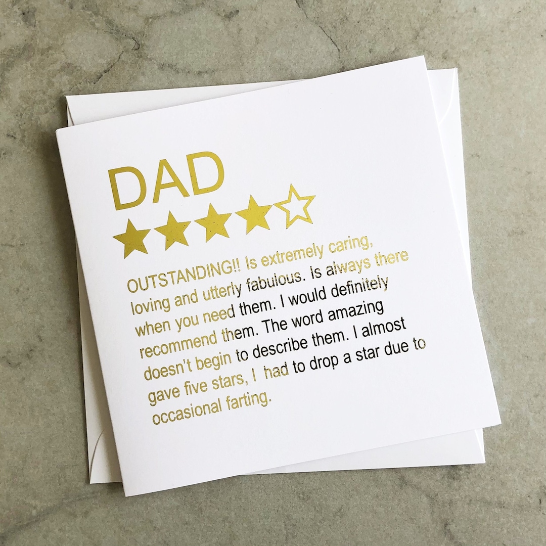 Dad Birthday Card - Birthday Dad Card - Birthday Card for Dad ...