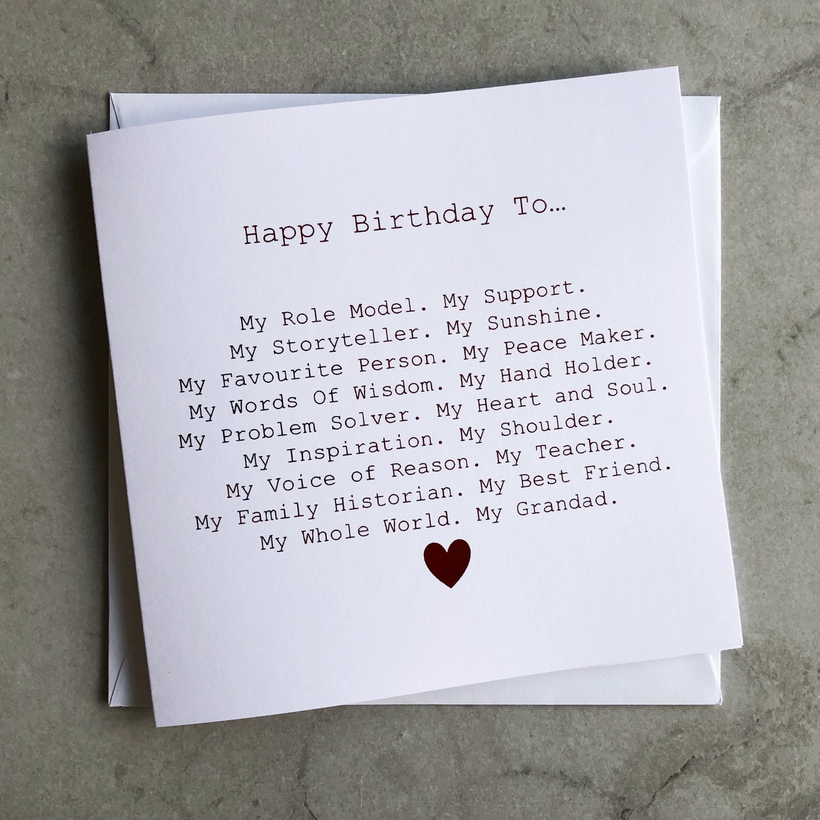 Grandad Birthday Card Birthday Card For Grandad Birthday Etsy Grandad Birthday Card Birthday Card For Grandad Birthday Etsy