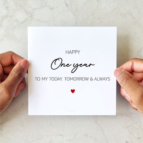 1st Anniversary Poems