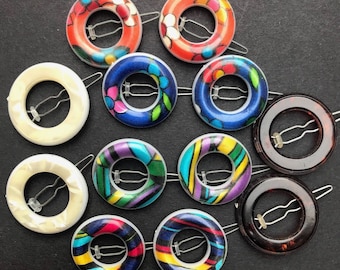 Vintage hair clips | Etsy