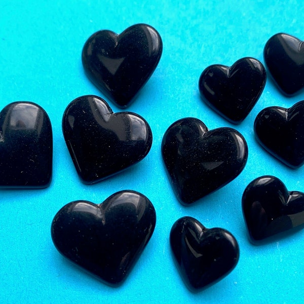 Heart Shape Buttons - Etsy