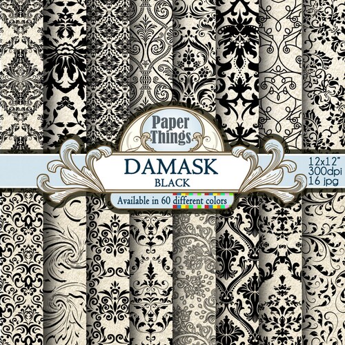 Black and White Digital Paper Background Scrapbook Paper - Etsy