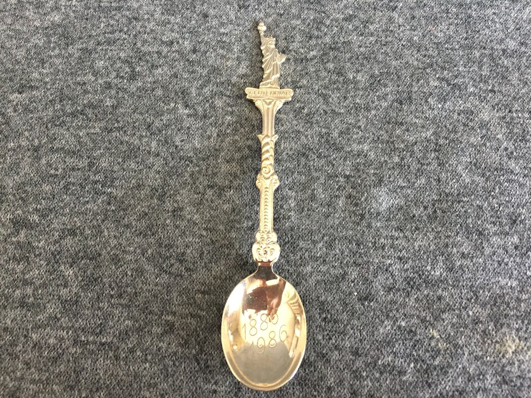 Vintage Statue of Liberty Centennial Spoon - Etsy