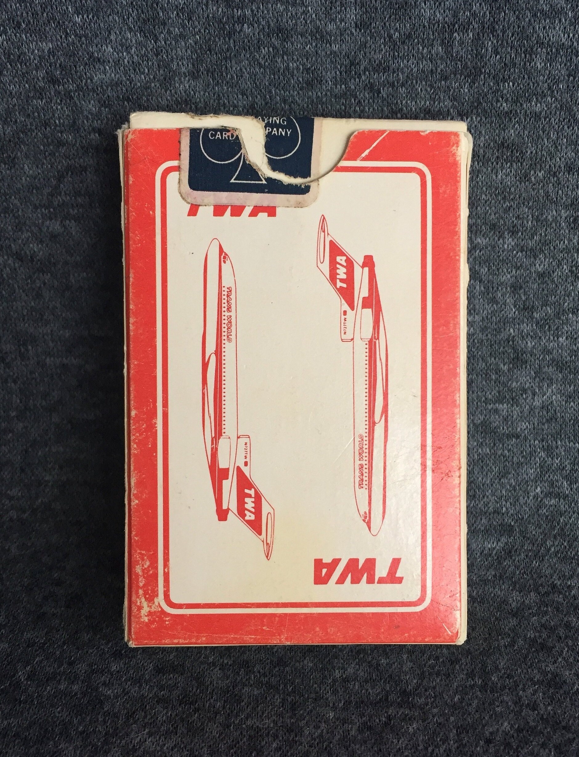 Vintage TWA Playing Cards - Etsy