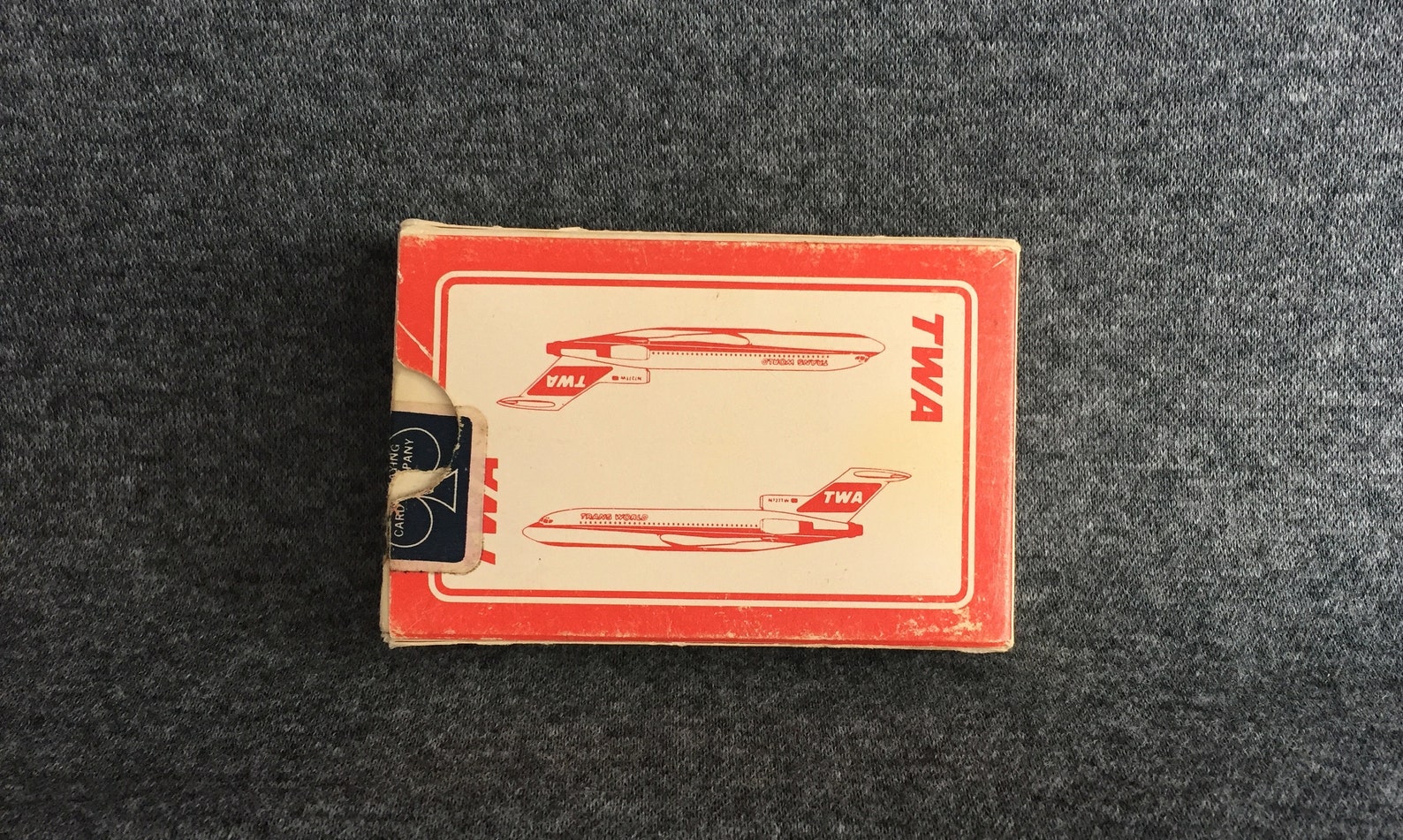 Vintage TWA Playing Cards - Etsy