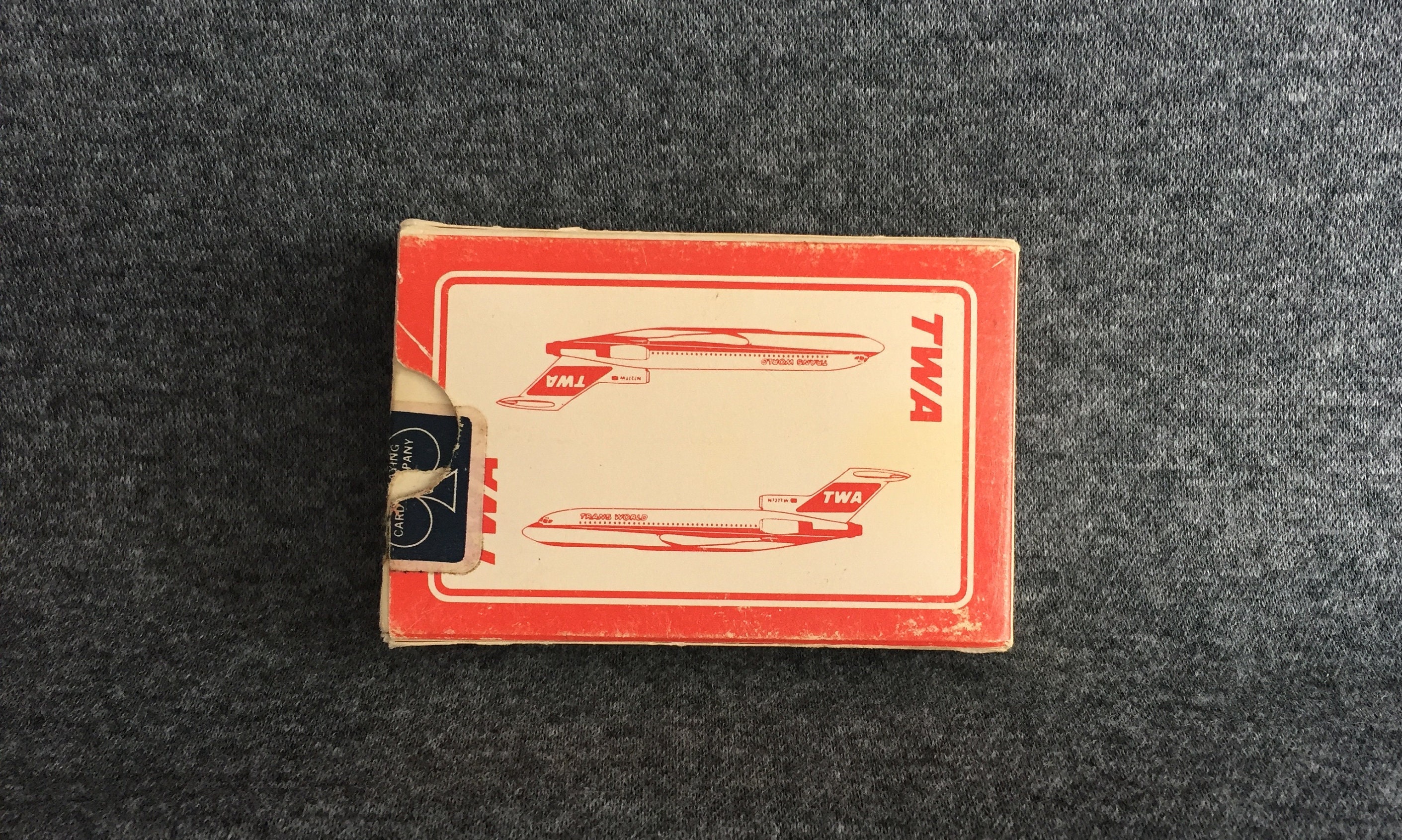 Vintage TWA Playing Cards - Etsy