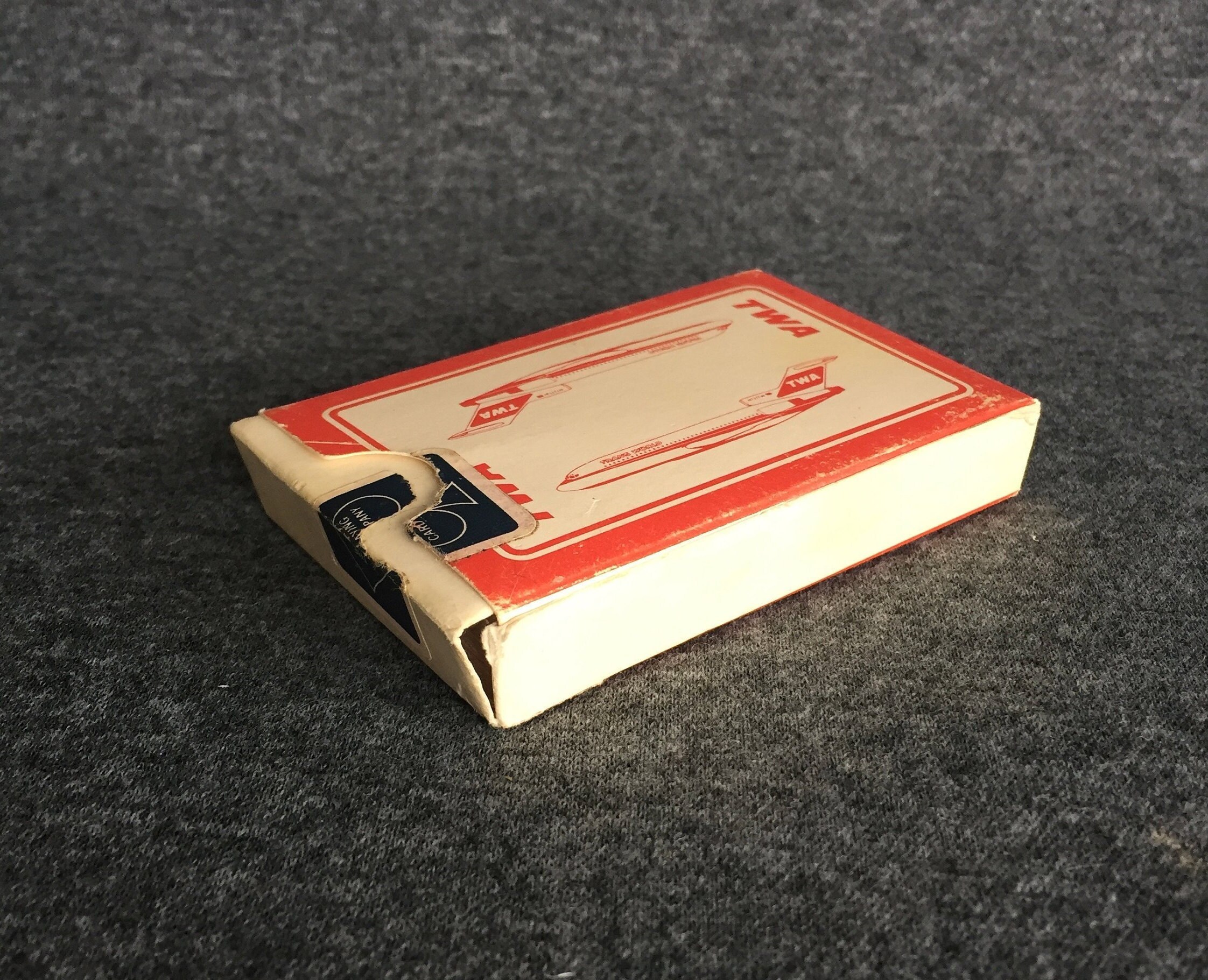 Vintage TWA Playing Cards - Etsy