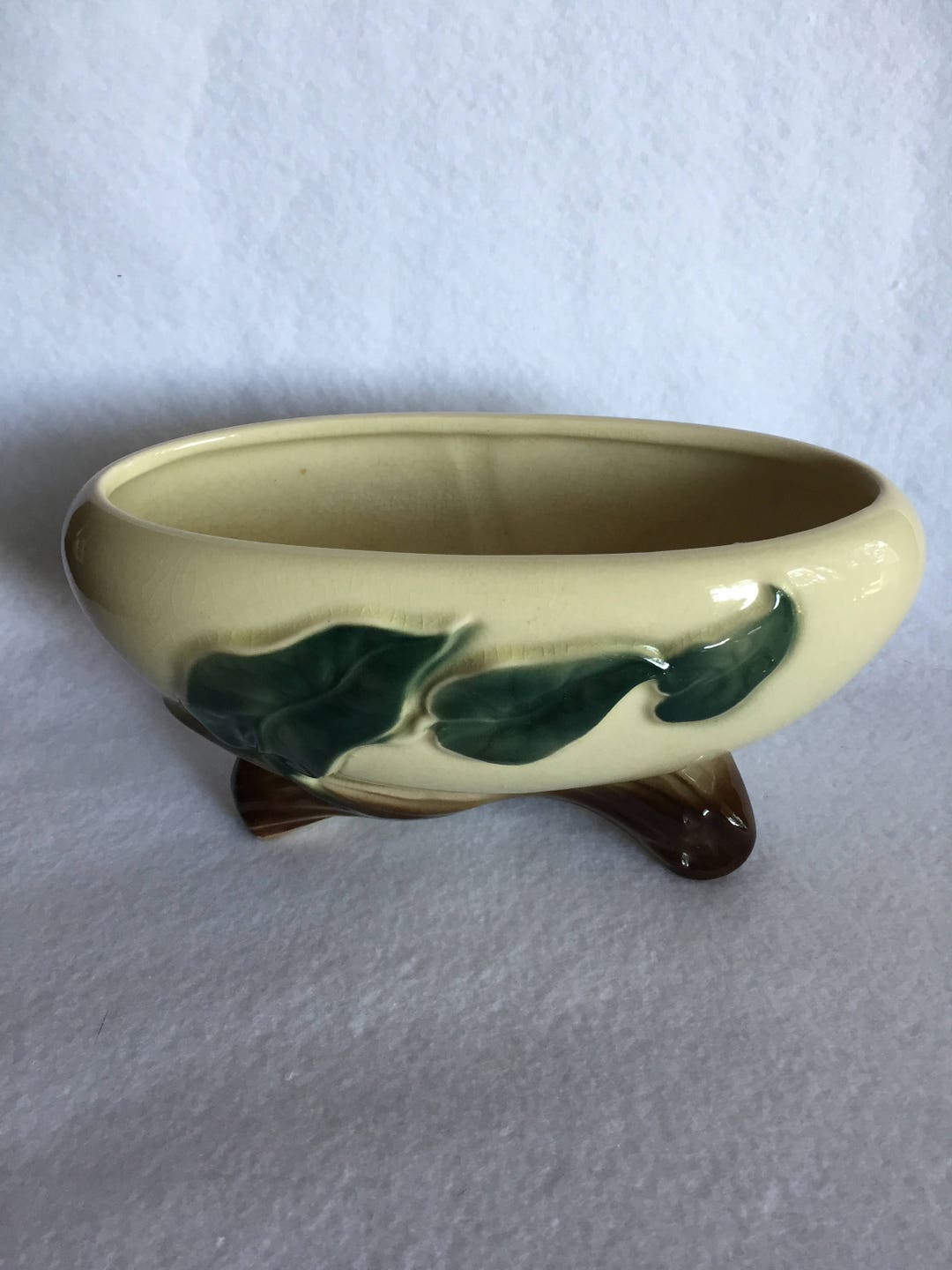 Vintage Ivy Pattern Planter - Etsy