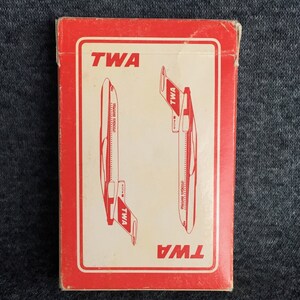 Vintage TWA Playing Cards - Etsy