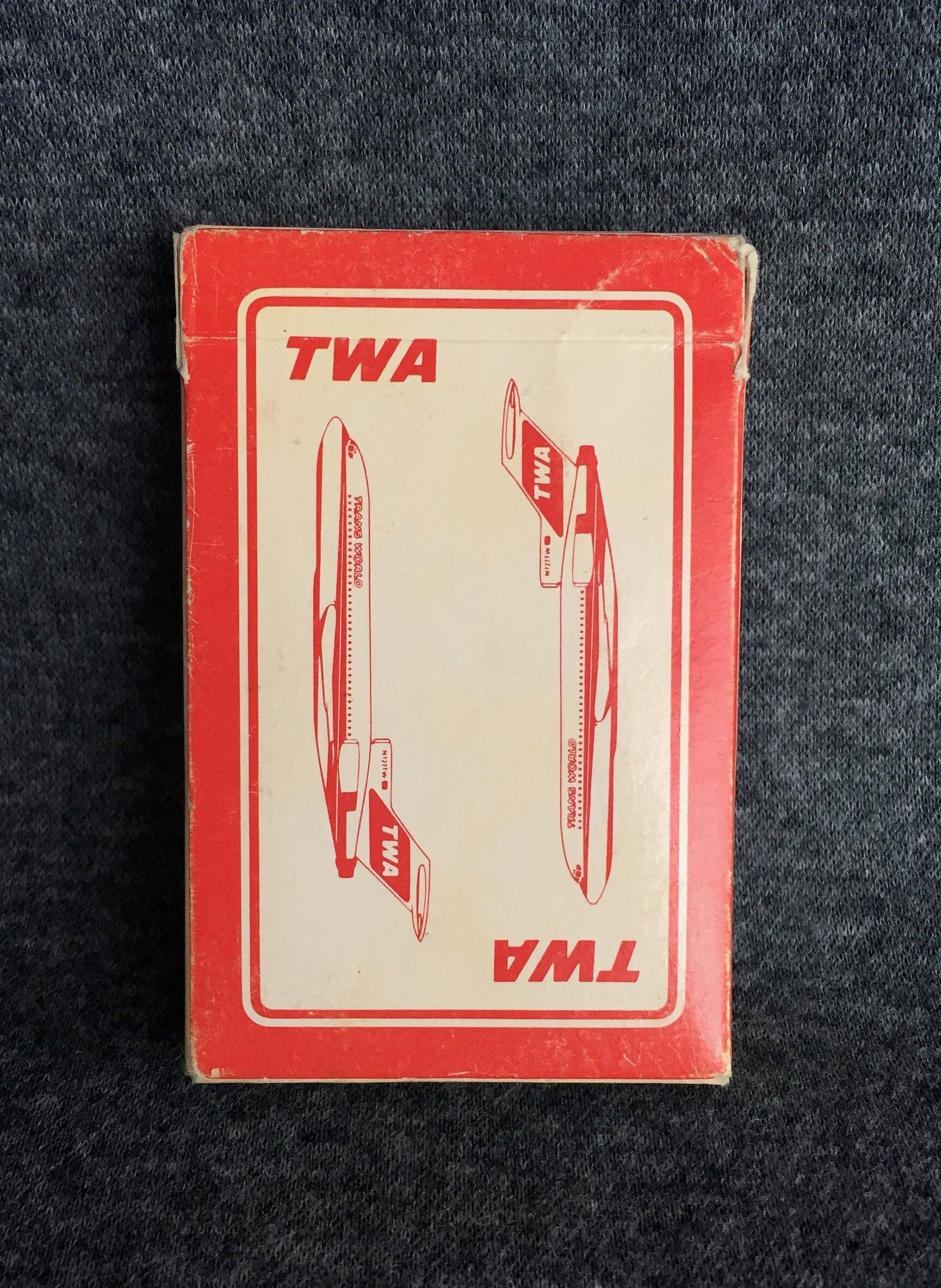 Vintage TWA Playing Cards - Etsy