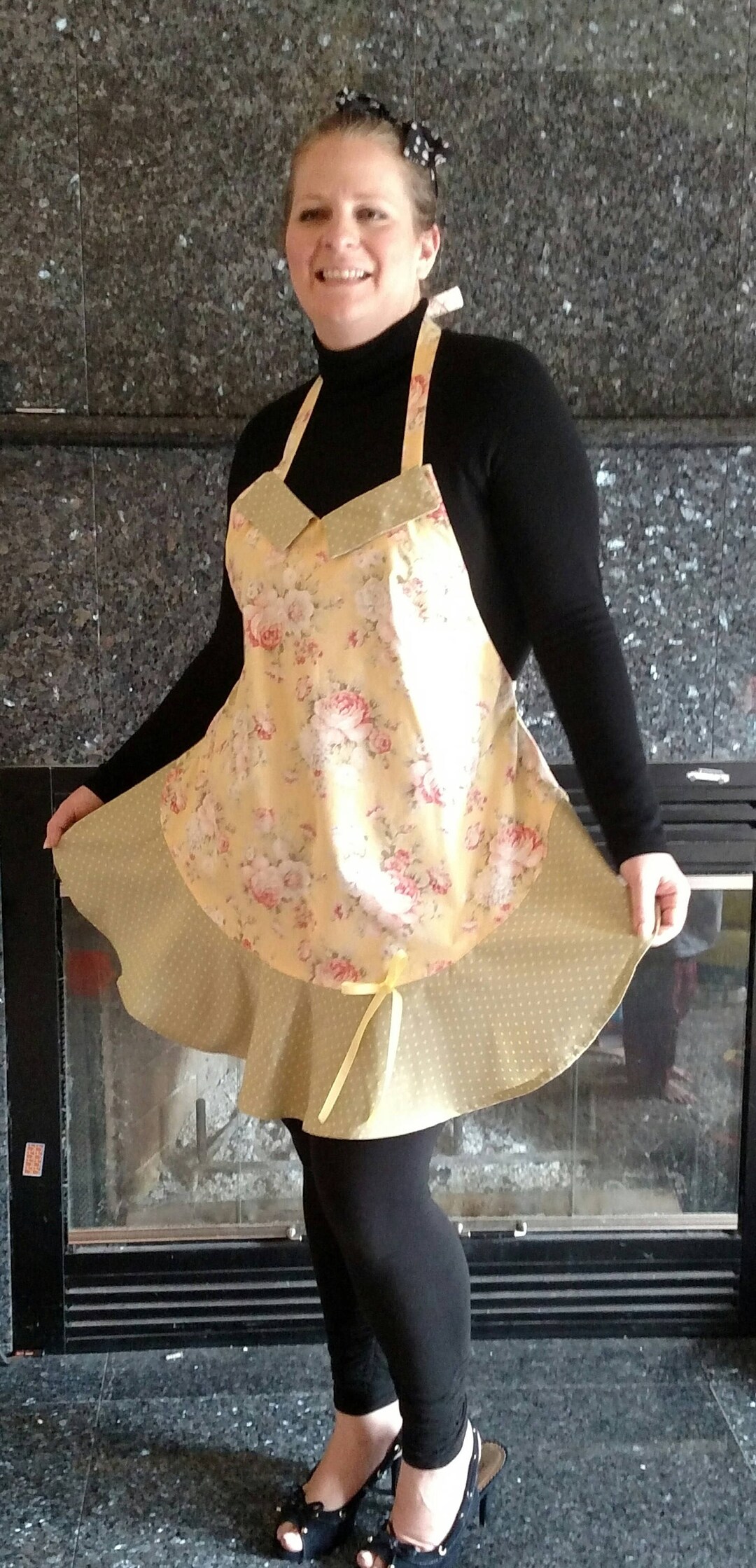 Spring Floral Apron - Etsy