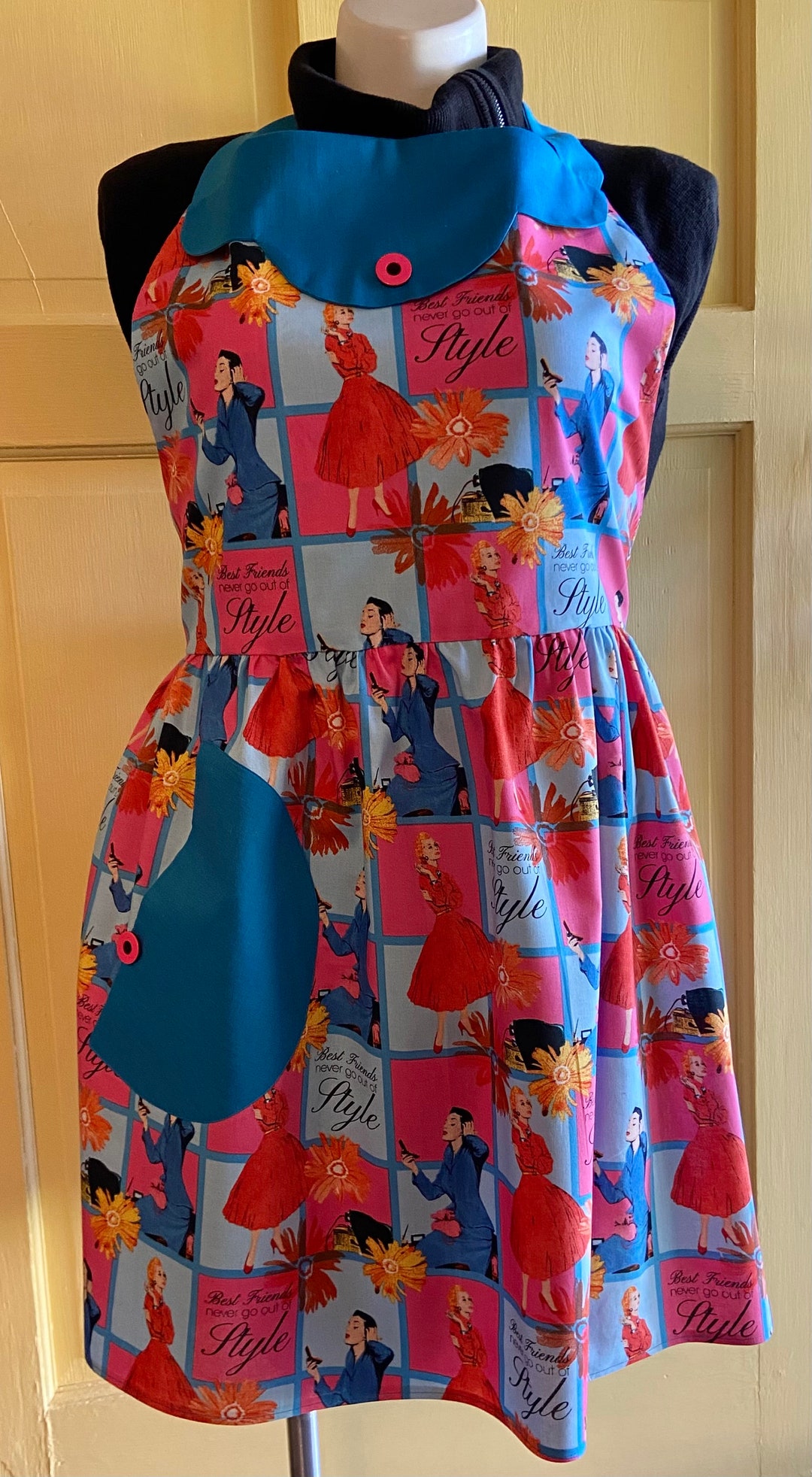 BEST FRIEND Apron - Etsy