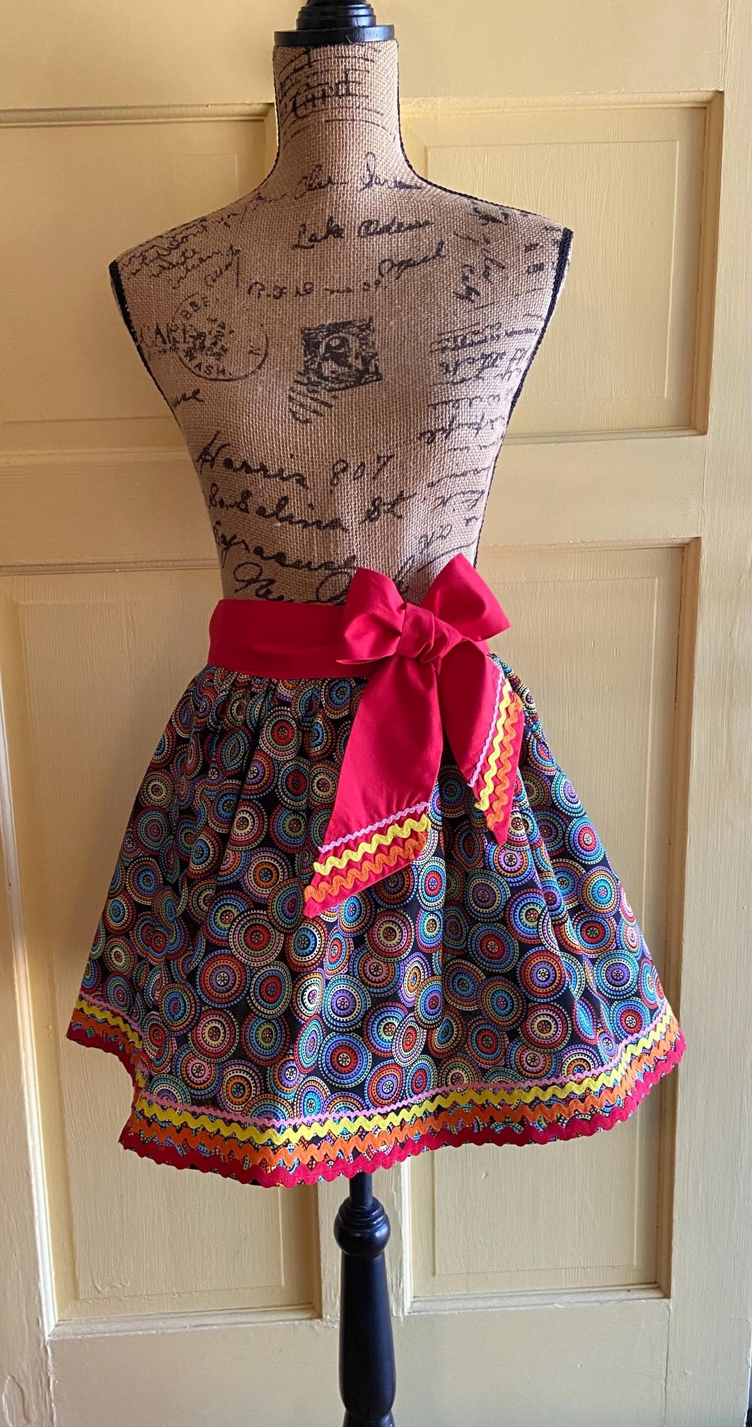GIRLS FOLKLORICO APRON - Etsy