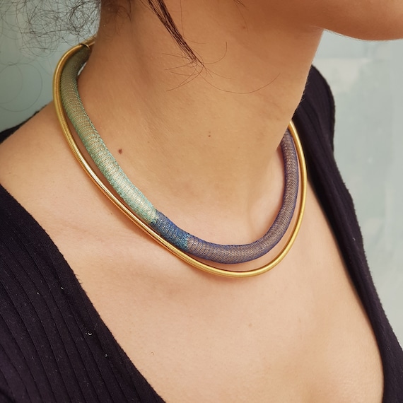 Magnetic choker necklace store