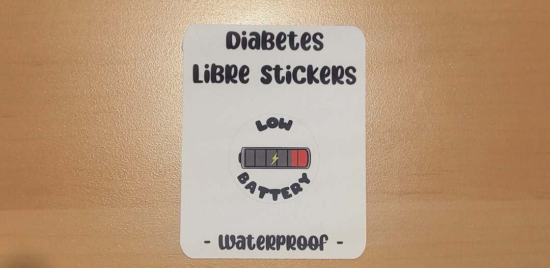 Diabetic Freestyle Libre Sticker Pack Low Battery - Etsy