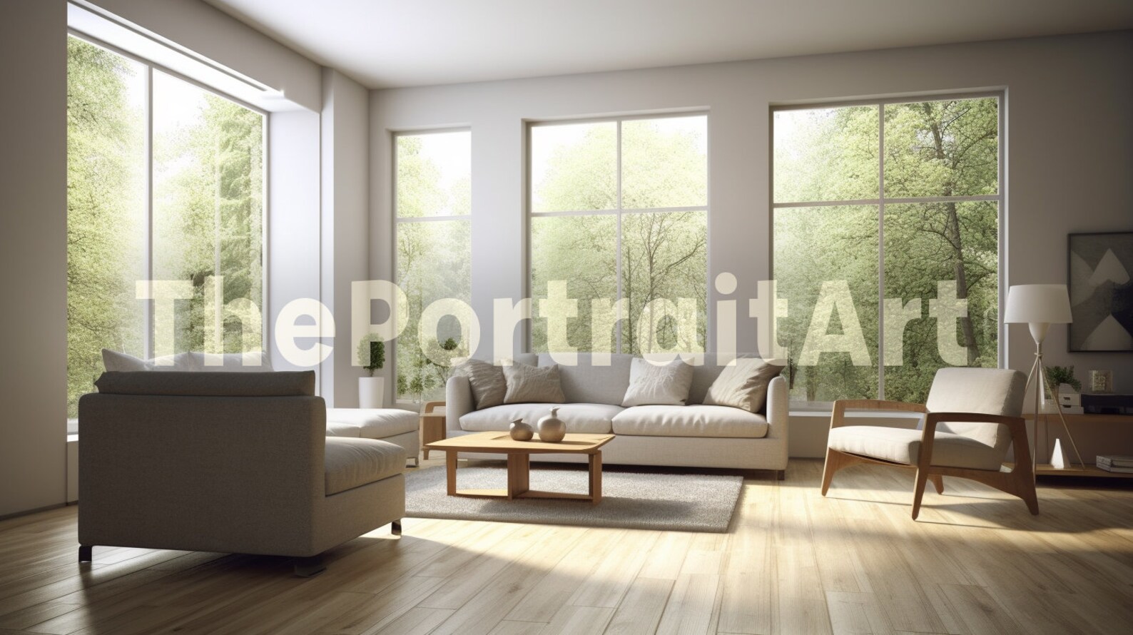 Virtual Meeting Backgrounds, Zoom Meeting Background, Forest View Zoom ...