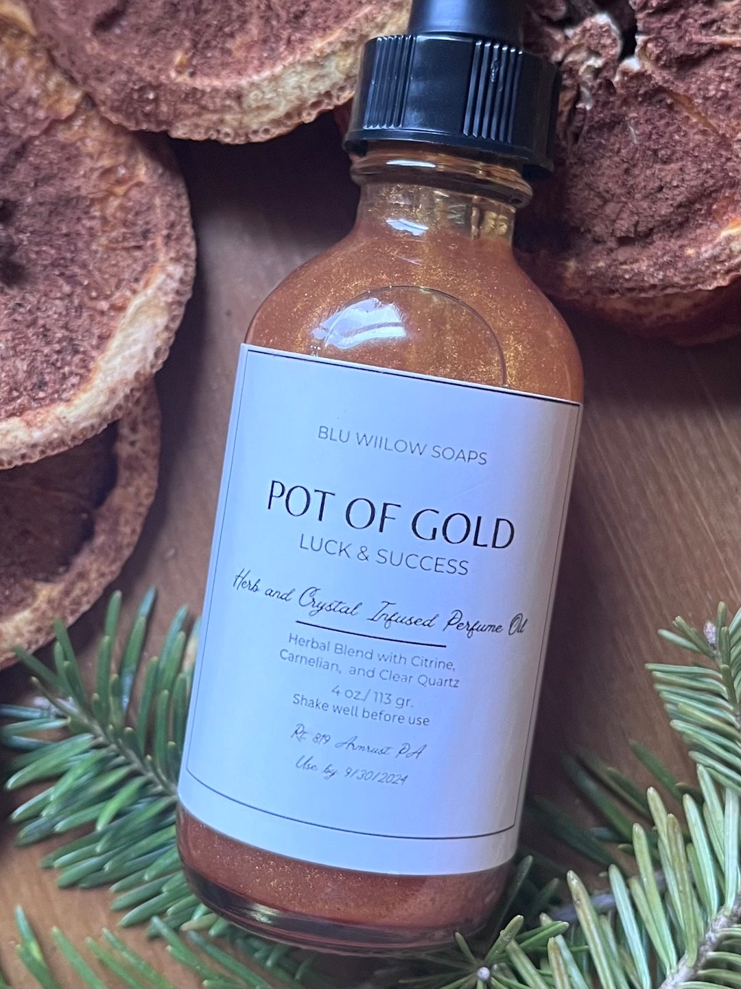 Pot of Gold Ritual Oil Ritual Body Oil Luck Oil Success Oil Witchcraft ...