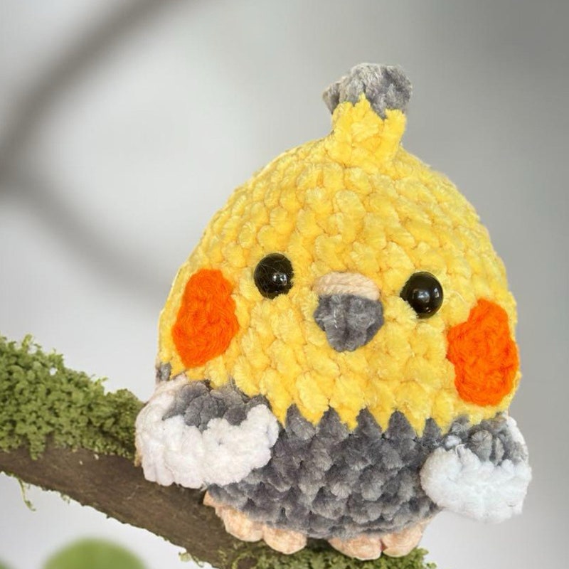 Cockatiel Plush - Etsy