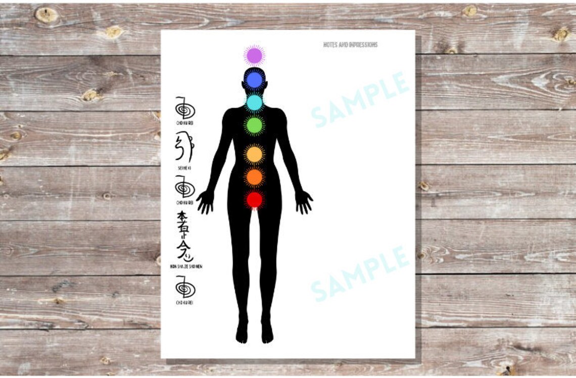 Distance Reiki Proxy | Surrogate Right Handed Printable | Reiki Art ...