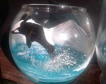 Hand Painted Ocean | Etsy