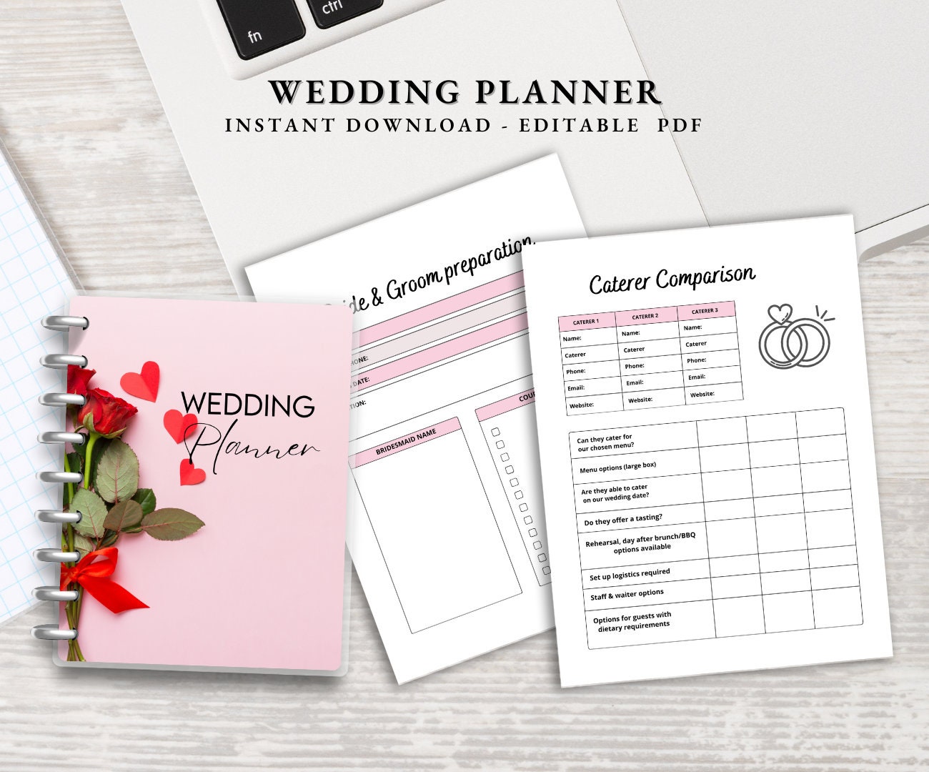 Wedding Planner Printable | Printable Wedding Planner Pages | Wedding ...