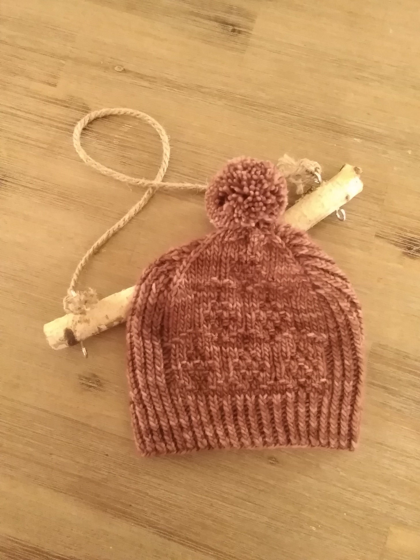 Campfire Hat - PDF Knitting Pattern - DIY Hat in Wool - Textured Hat ...
