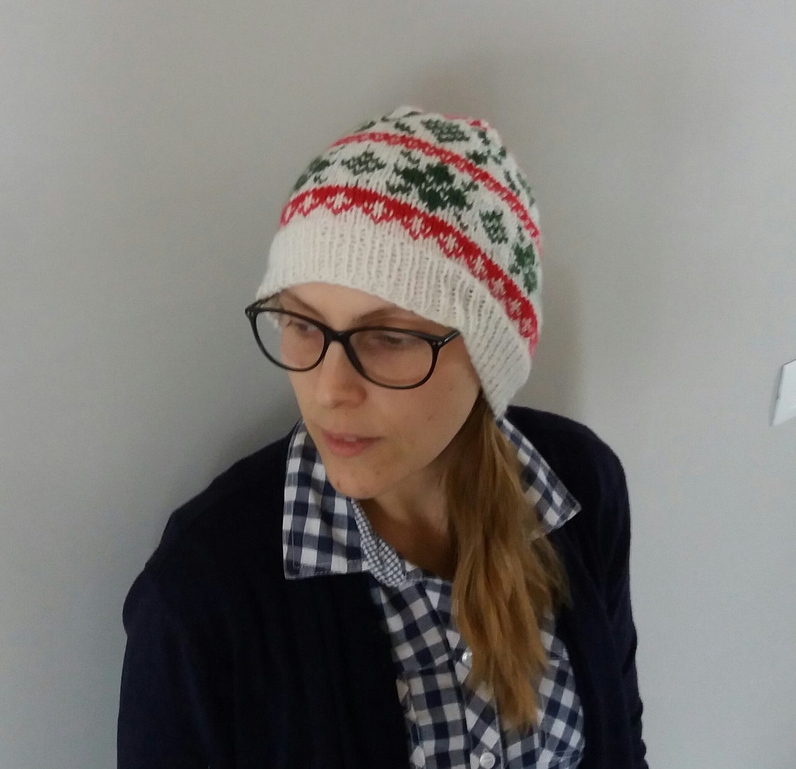 Alpine Winter Hat - PDF Knitting Pattern - DIY Hat in Wool - Stranded ...