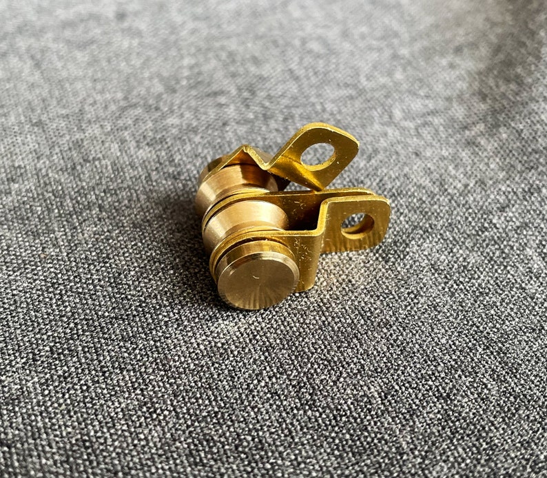 Miniature Brass Pulley, Double, Shell Style - Etsy