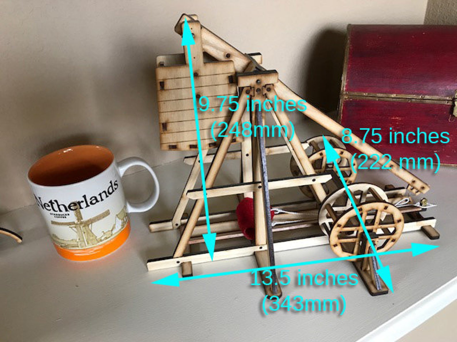 Desktop Trebuchet | Etsy