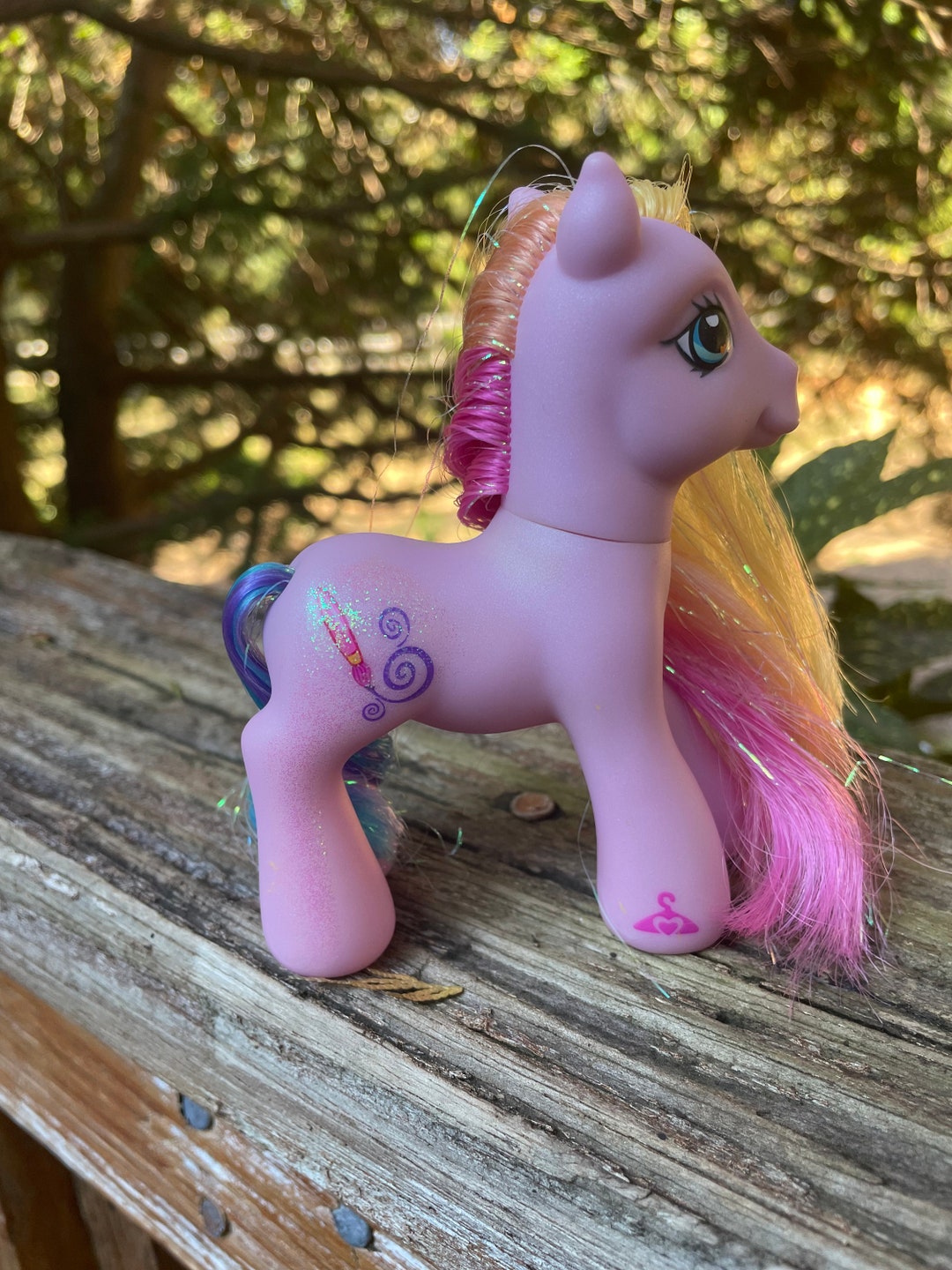 G3 My Little Pony Toola Roola Glitter Tinsel - Etsy