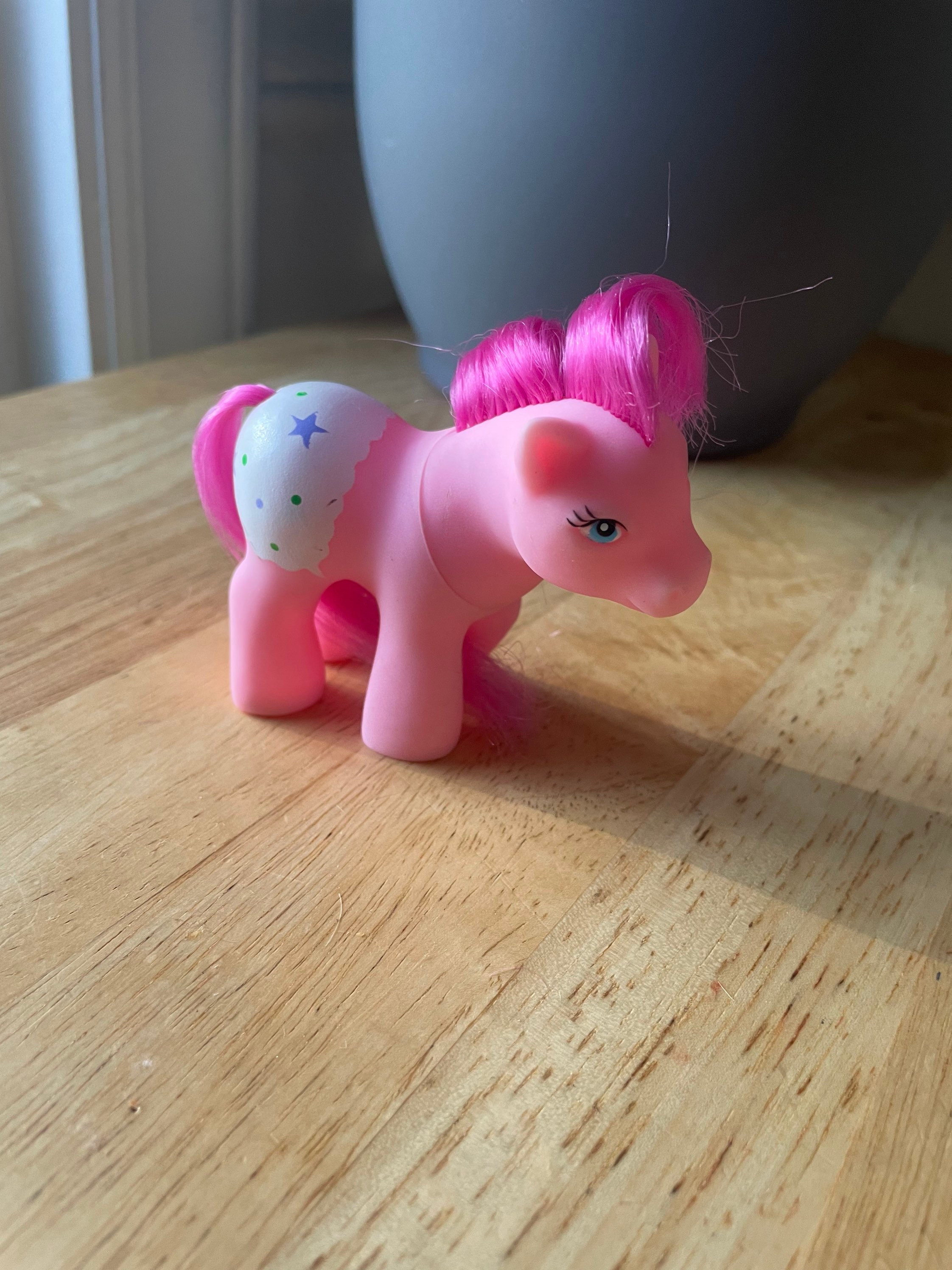 Vintage My Little Pony Fakie Pink Baby Pony - Etsy