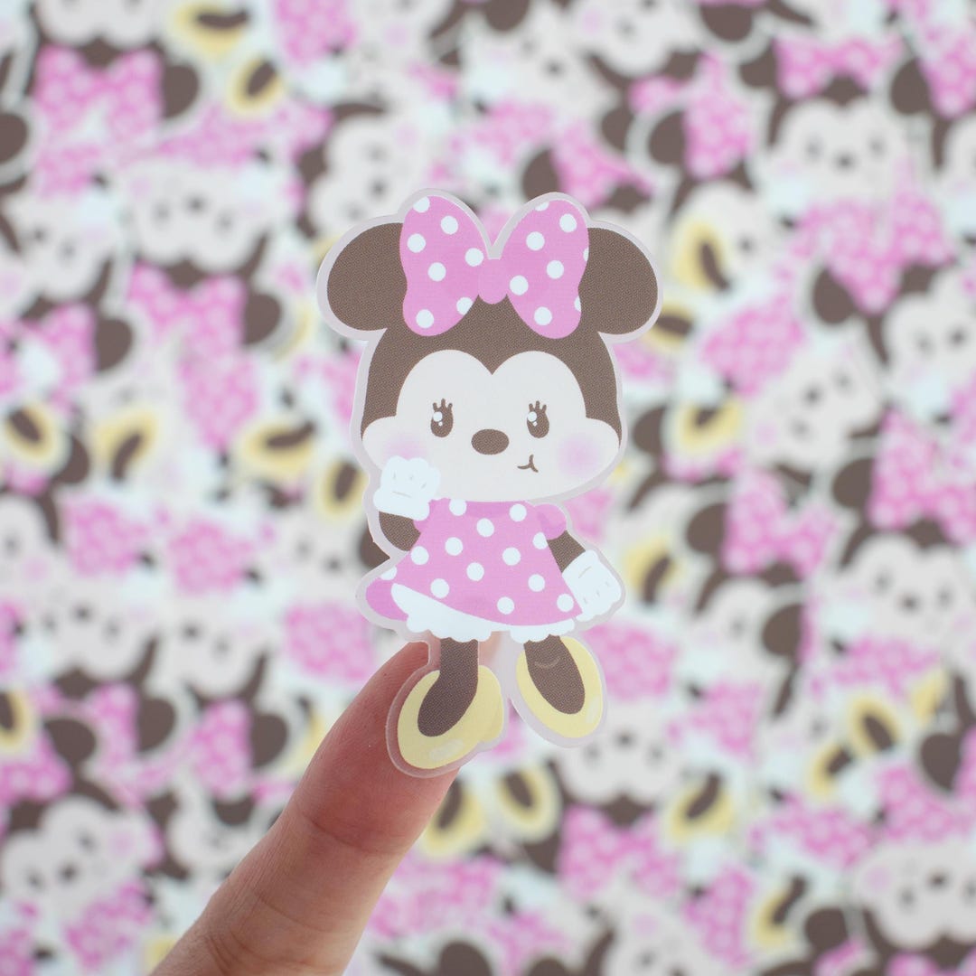 Cute Mouse Sticker, Chibi Style Original Art, Fantasy, Cute Animal ...