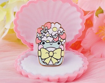 Frog Tea Cup Pinset, Frogcore Pin, Frog Pin, Forg Pin, Enamel Pin, Cute ...