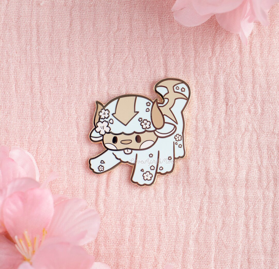 Appa Flying Bison Pin, Anime Pin, Cute Animal, Atla Pin, Avatar Pin ...