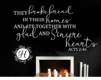 They Broke Bread Svg - Etsy