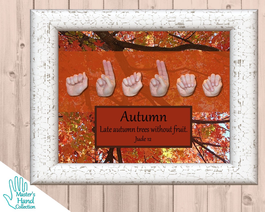 Bible Verse Wall Art Autumn Art Print Fall Wall Art Jude - Etsy