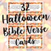 Christian Halloween Bible Verse Cards for Candy, Religious Halloween ...