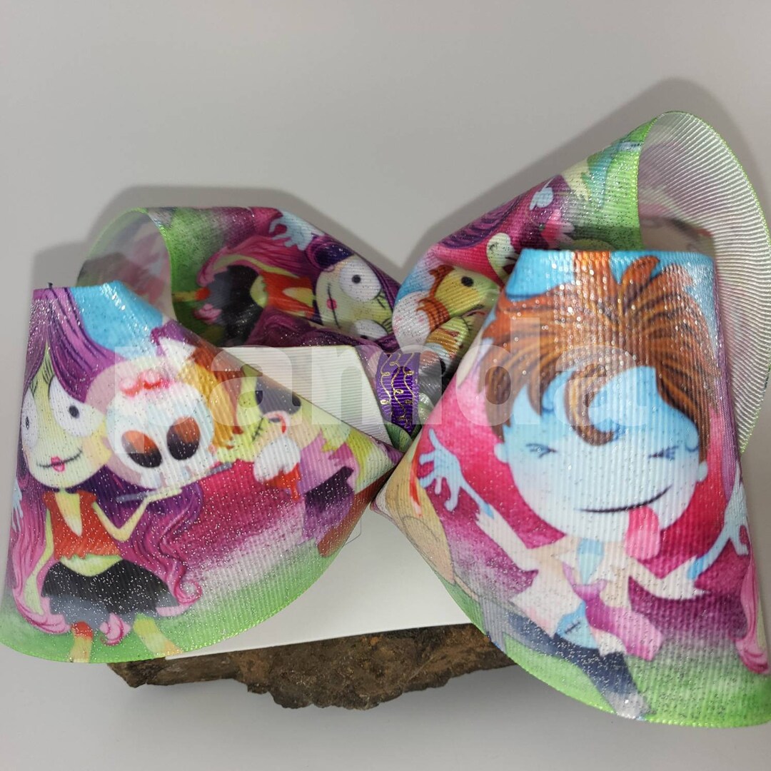 Cute Zombies/ Zombie Walkers/halloween/cheer Bow/boutique Bow/ Glitter ...